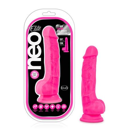 Neo Elite 75 Inches Silicone Dual Density Cock With Balls Pink On Literotica