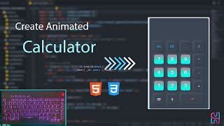Asmr Programming Animated Calculator Using Html Css Doovi
