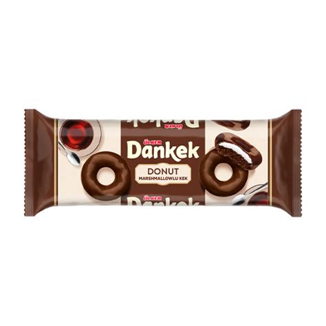 Ülker Dankek Donut Marshmallowlu Çikolatalı Kek