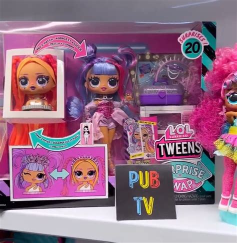LOL Surprise Tweens Surprise Swap Dolls With Replaceable Heads