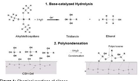 Figure 1 From Chemical Reactivity Of Silanes In Cement Based Materials