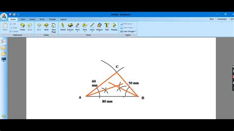 inscribe a circle inside a triangle part 2 youtube