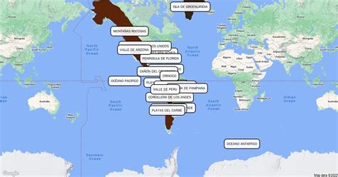 Mapa America Relieve Y Hidrografia Scribble Maps