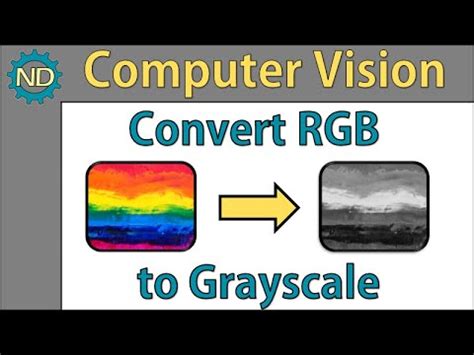 Convert RGB To Grayscale YouTube