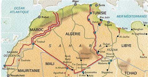 Présentation 37 imagen carte du sahara fr thptnganamst edu vn