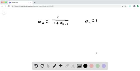 ⏩solved recursive sequences a sequence is defined recursively by the… numerade
