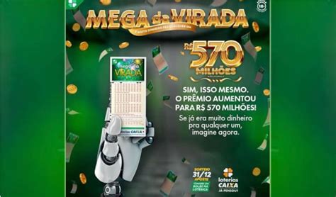 Prêmio da Mega da Virada 2023 aumenta e atinge valor histórico de R