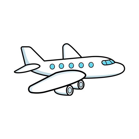 avión dibujo png generativo ai 28720626 PNG