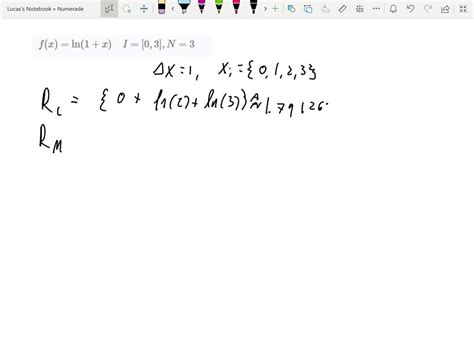 solved calculate ℛ f ℒn the riemann sum ℛ f 𝒮 using the midpoint of each subinterval for