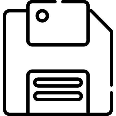 Floppy Disk Special Lineal Icon