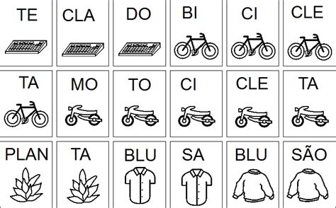 INCLUSÃO ORDENE AS SÍLABAS FORMANDO AS PALAVRAS PARTE 2