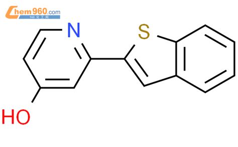 1261913 21 6 2 Benzobthiophen 2 yl pyridin 4 olCAS号 1261913 21 6 2