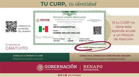 CURP Certificada 2023 Cómo descargarla gratis en PDF La Verdad
