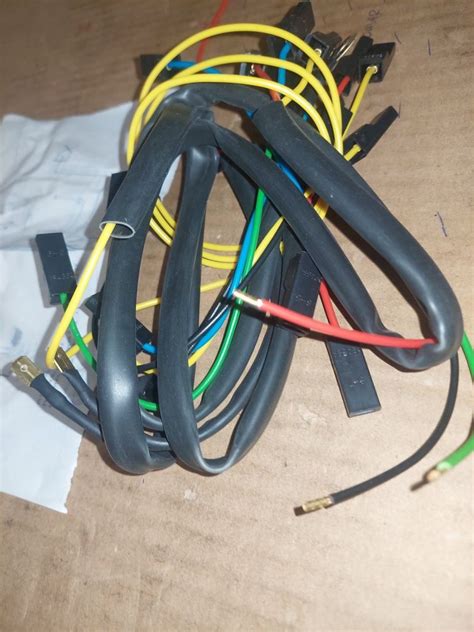 Nowa kpl instalacja elektryczna wiązka rama romet ogar 205 schemat pl