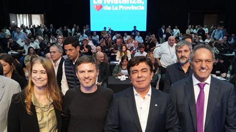 El Oficialismo Cierra Candidaturas Daniel Scioli No Se Baja Y Sergio