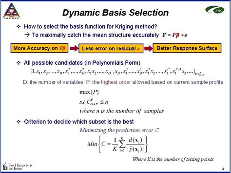 arc sequentialsamplingbased kriging method with dynamic basis selection