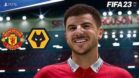 Man Utd Vs Wolves FIFA 23 Premier League 23 24 Gameplay PS5 4K60