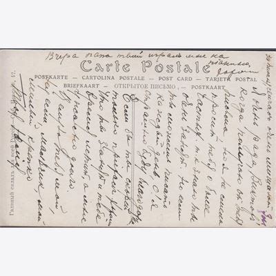 Russia Carte Postale Partly Naked Woman Captured And Tied