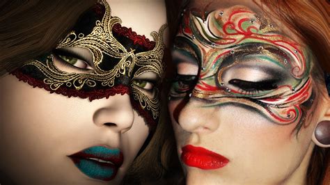 Masquerade Mask Makeup Stencil Saubhaya Makeup