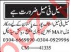 Computer Operator Data Entry Operator Jobs 2021 Islamabad 2024 Job