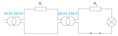 Faire un schéma dun circuit électrique modélisant une ligne à haute