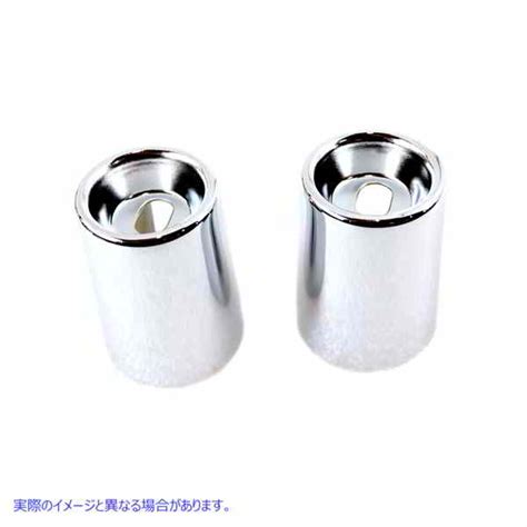 VeeTwin ヴィーツイン 54 0152 アッパーショックスタッドカバー クロームトールスタイル Upper Shock Stud