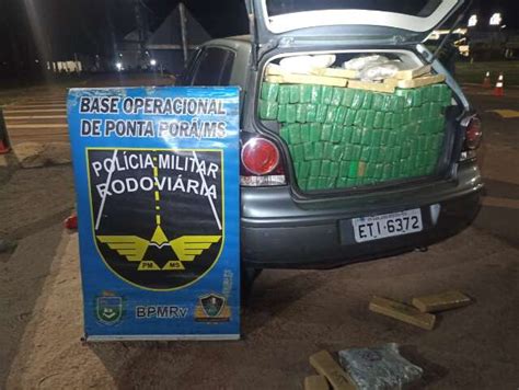 Polícia apreende meia tonelada de maconha em rodovia de MS Interior