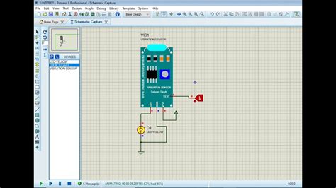 new vibration sensor library for proteus installation youtube