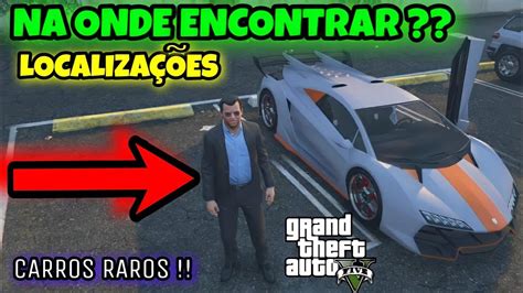 Gta Localiza O De Carros Raros Youtube