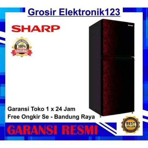 Jual Kulkas Pintu Sharp Sj Mg Shar Sj Mggb Gr Kulkas Sharp