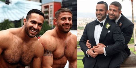 Actores porno gay se casan 12 años después de su primera escena