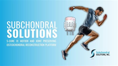 Subchondral Solutions S Core Motion And Joint Preserving