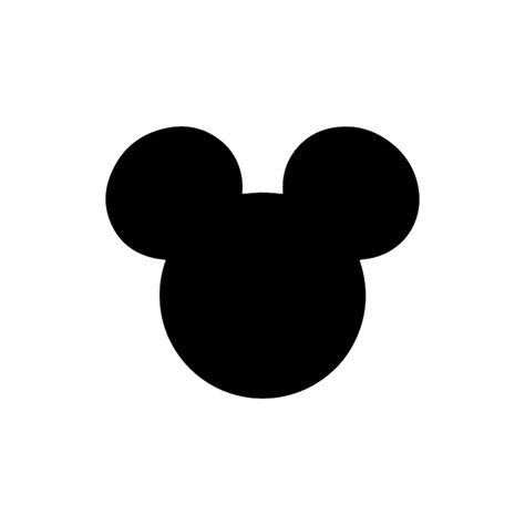 Mickey Head SVG Cut Files PNG EPS Dxf Cutting File Cameo Etsy