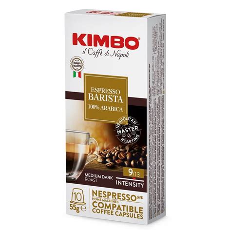 KIMBO Barista Armonia 100 Arabica Nespresso Uyumlu Kapsül Kahve 10 lu