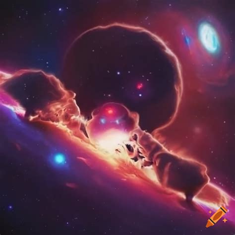 Artistic Representation Of Cosmic Order On Craiyon