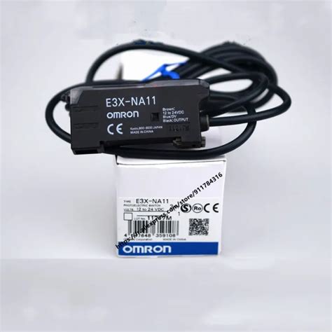 Omron E X Na Pnp E X Na Npn Optical Fiber Amplifier Sensor