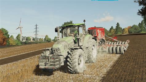 FS 22 FLET NA OSADZIE 60 Siew jęczmienia i sianokosy YouTube