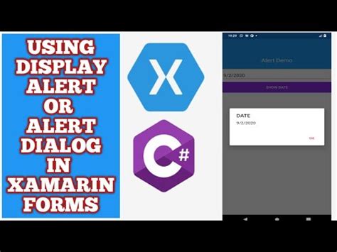 Displayalert In Xamarin Form Xamarin Forms Alertdialogs How To Use
