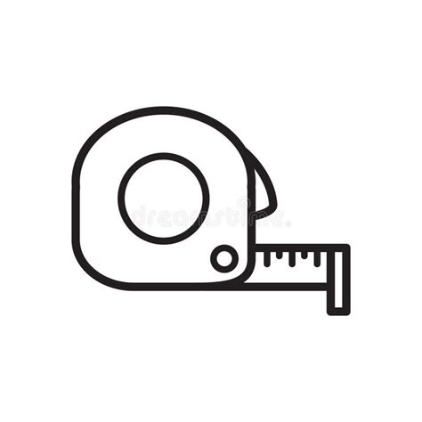 Measure Icon Vector Logo Design Template Stock Vector Illustration Of