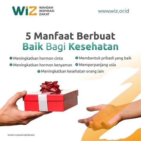 5 Manfaat Berbuat Baik Bagi Kesehatan WAHDAH INSPIRASI ZAKAT