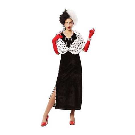 Disfraz De Cruella Lady Para Mujer