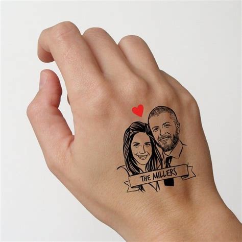 Tattoo tout le monde Tatouez vos invités de mariage avec vos portraits