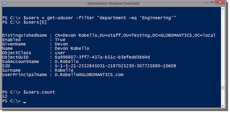 Export Active Directory Users With PowerShell 4sysops
