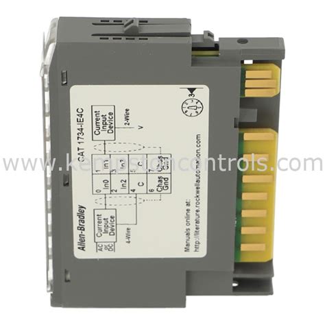 Allen Bradley 1734 IE4C ALLEN BRADLEY INPUT MODULE POINT I O ANALOG