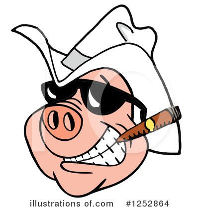 Pork Clipart 84286 Illustration By LaffToon