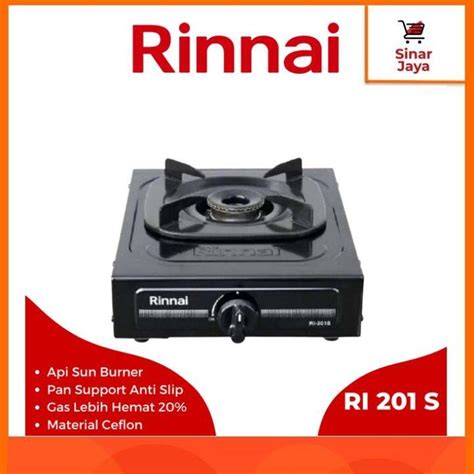RINNAI RI 201 S Kompor Gas 1 Tungku Api Sun Burner Lazada Indonesia