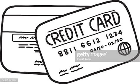 Credit Card Clipart Black And White