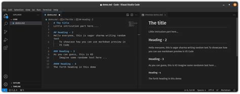 How To Preview Markdown In Visual Studio Code WIREDGORILLA