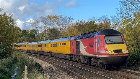 Network Rail And Colas Rail Class 43 Hsts 43299 And 274 Pass Test Lane