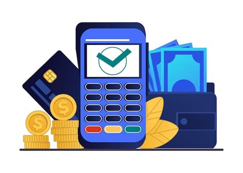 Terminal de pago Concepto de transacción financiera sin efectivo Pagar